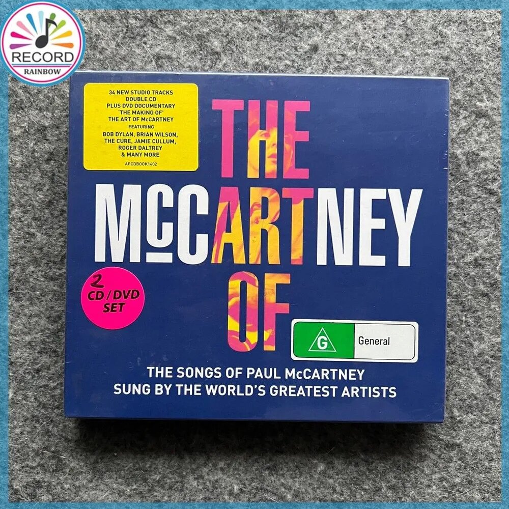 The Art Of McCartney 2CD+DVD 1Z06773 запечатанный совершенно новый альбом