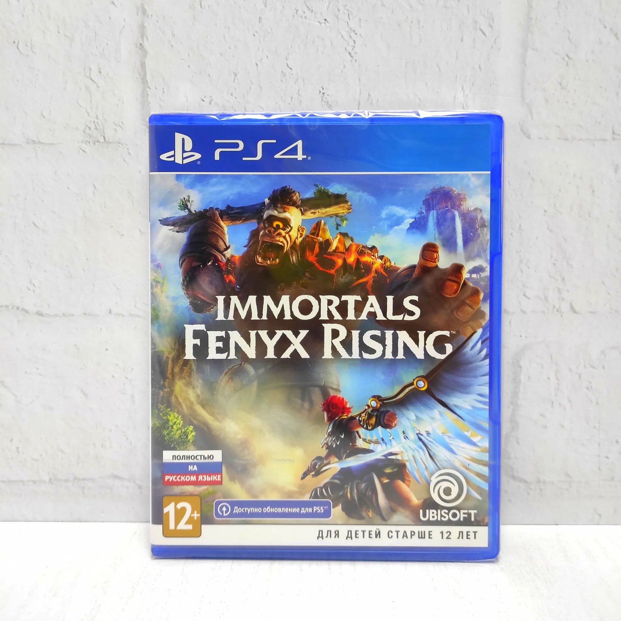 Immortals Fenyx Rising Полностью на русском включая обложку CUSA 16387 Видеоигра на диске PS4 / PS5