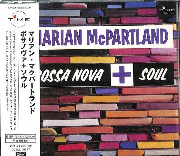 Музыка CD Marian McPartland - Bossa Nova + Soul (CD, Album, Limited Edition, 2017)