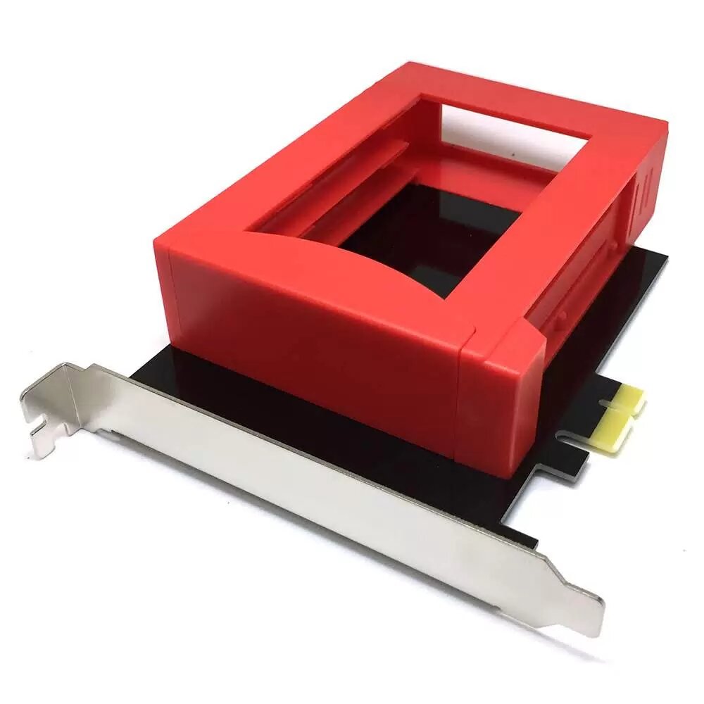 Салазки 2 x 2.5", Espada в слот PCI-E пластик