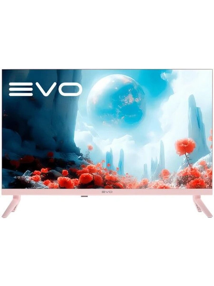 24" (61 см) Телевизор EVO TV 24 розовый