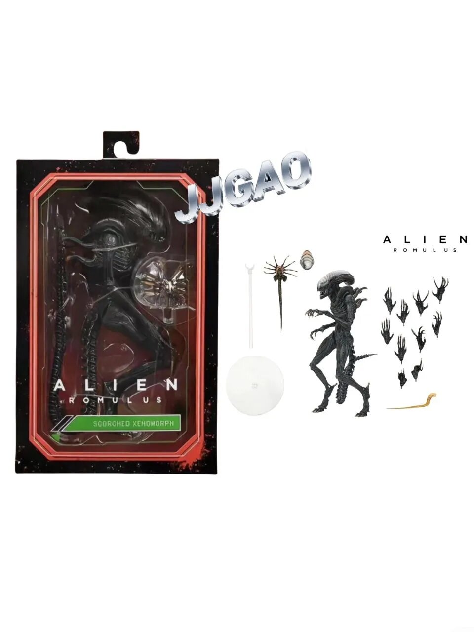 Фигурки NECA, Серия фильмов "Чужой: смертоносный корабль", "Обжигающий инопланетянин"