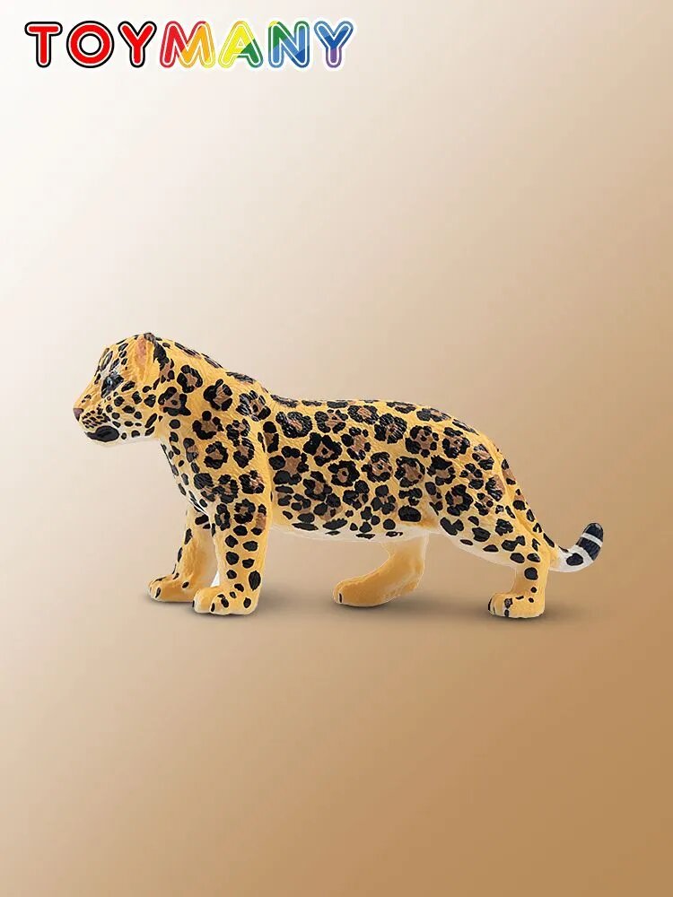 Toymany Фигурка кошачьего животного, Детеныш ягуара, подарок и коллекция