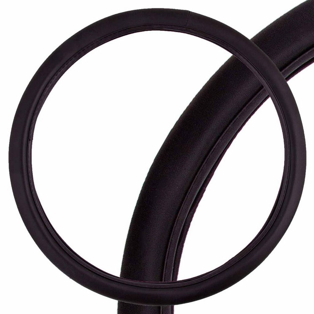 Оплётка руля Skyway Top-1 Эко кожа черный XL