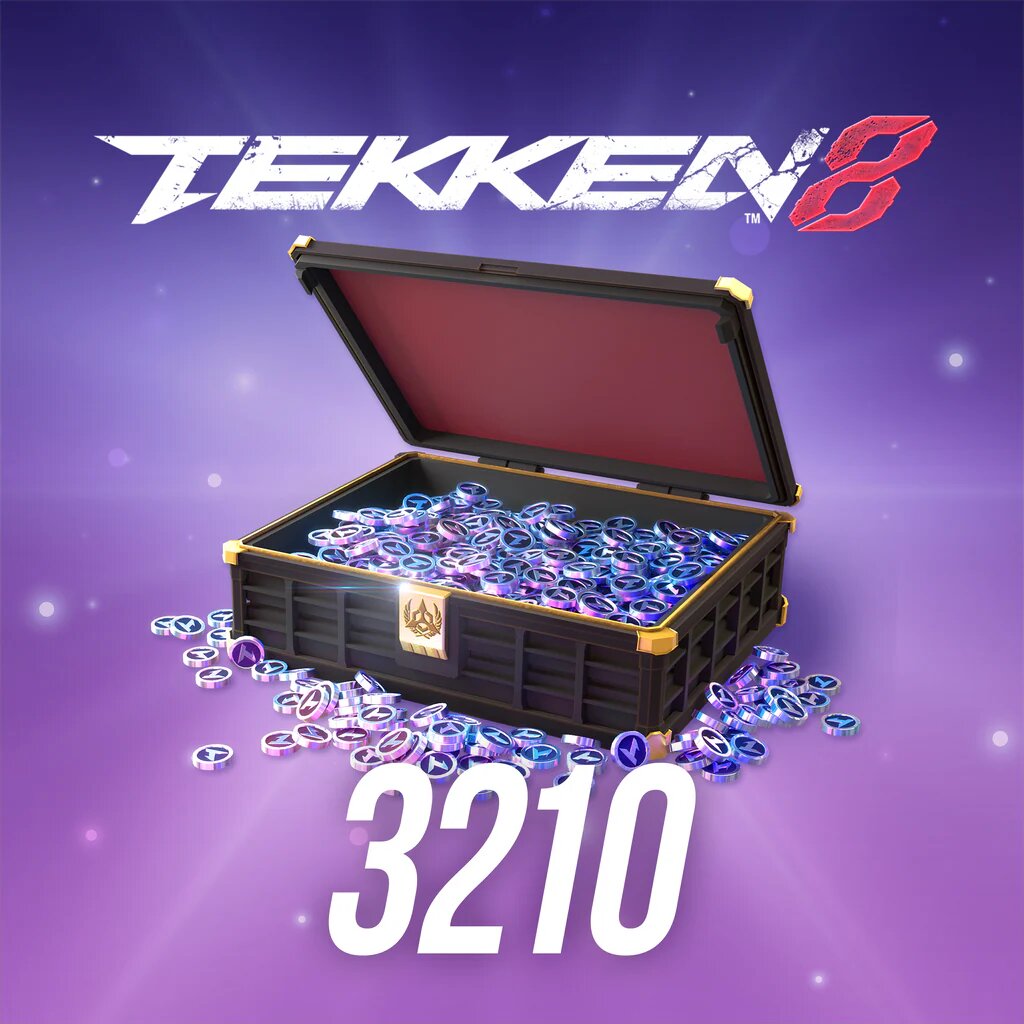 Дополнение TEKKEN 8 - 3210 TEKKEN COINS, цифровое издание PlayStation 5, регион Индонезия / код пополнения баланса