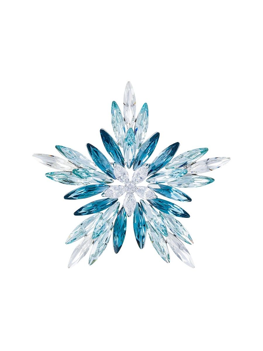 Брошь Fiore Luna, кристалл, стразы, хрусталь
