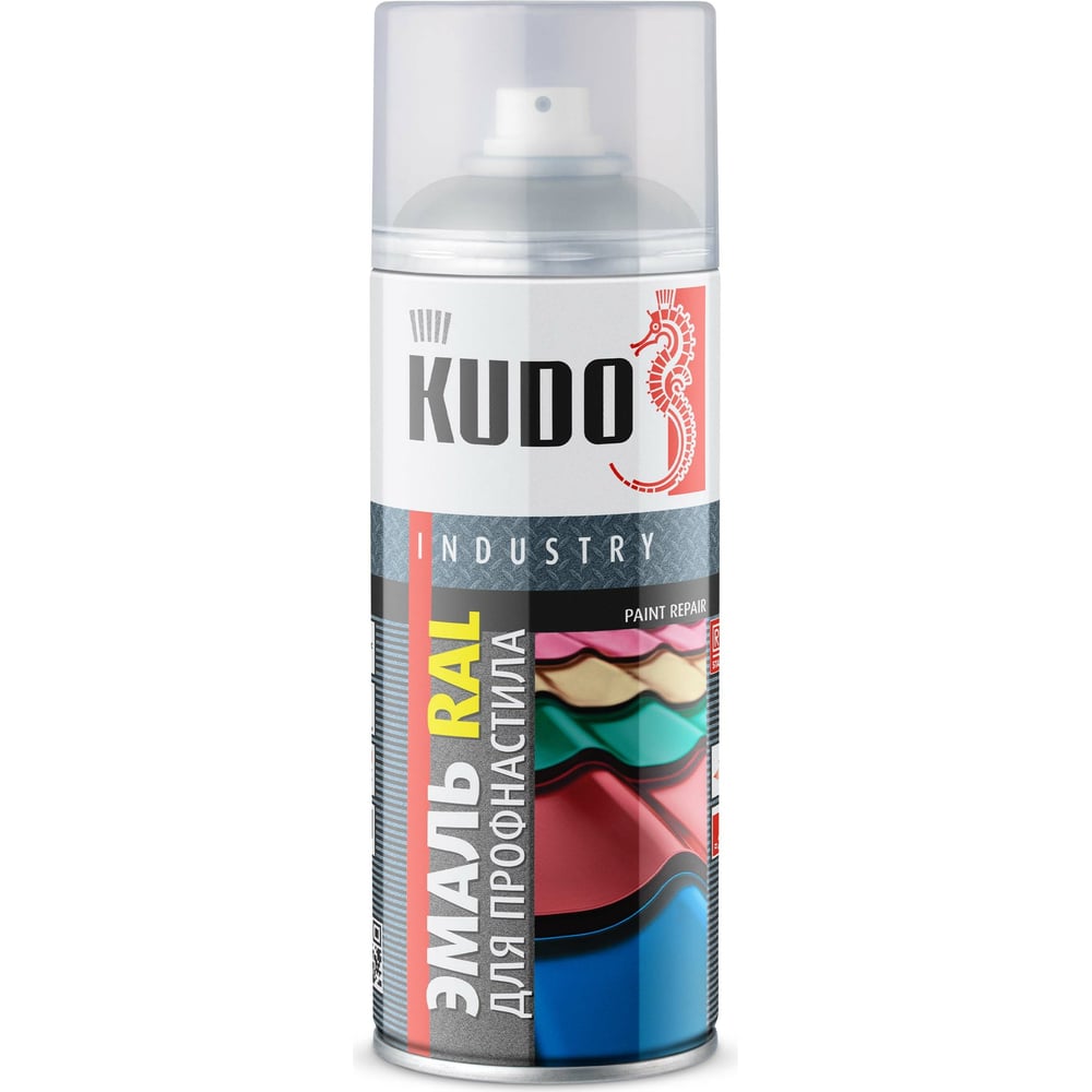 Эмаль для металлочерепицы KUDO RAL 7004 серый KU-07004R