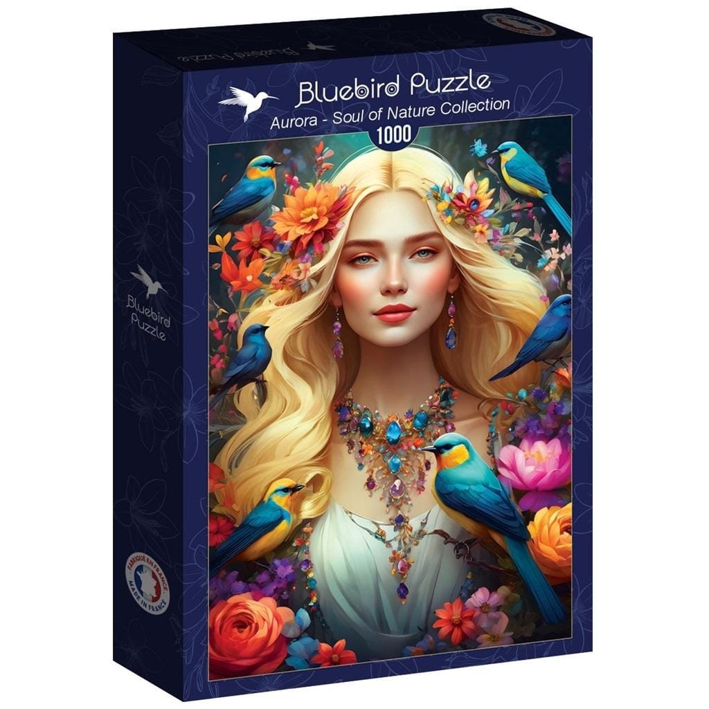 Пазл Bluebird Puzzle коллекция природы аврора, 1000 элементов, 69x48 см