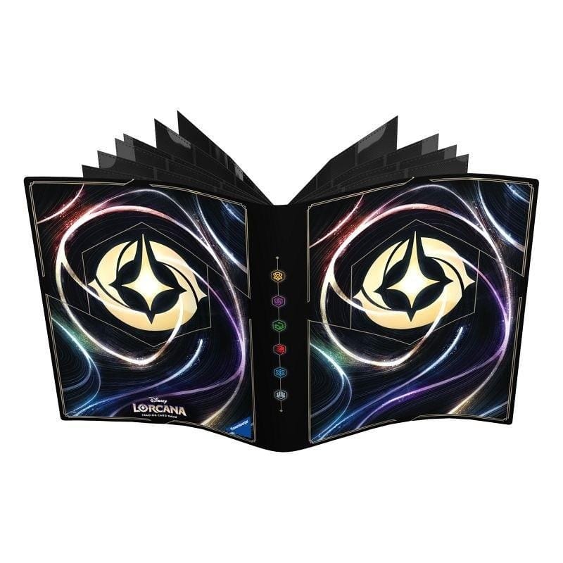 Альбом для карт Disney Lorcana Shimmering Skies Portfolio Basic, разноцветный