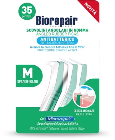 Межзубные ершики Biorepair Rubber Picks Medium, 35 шт