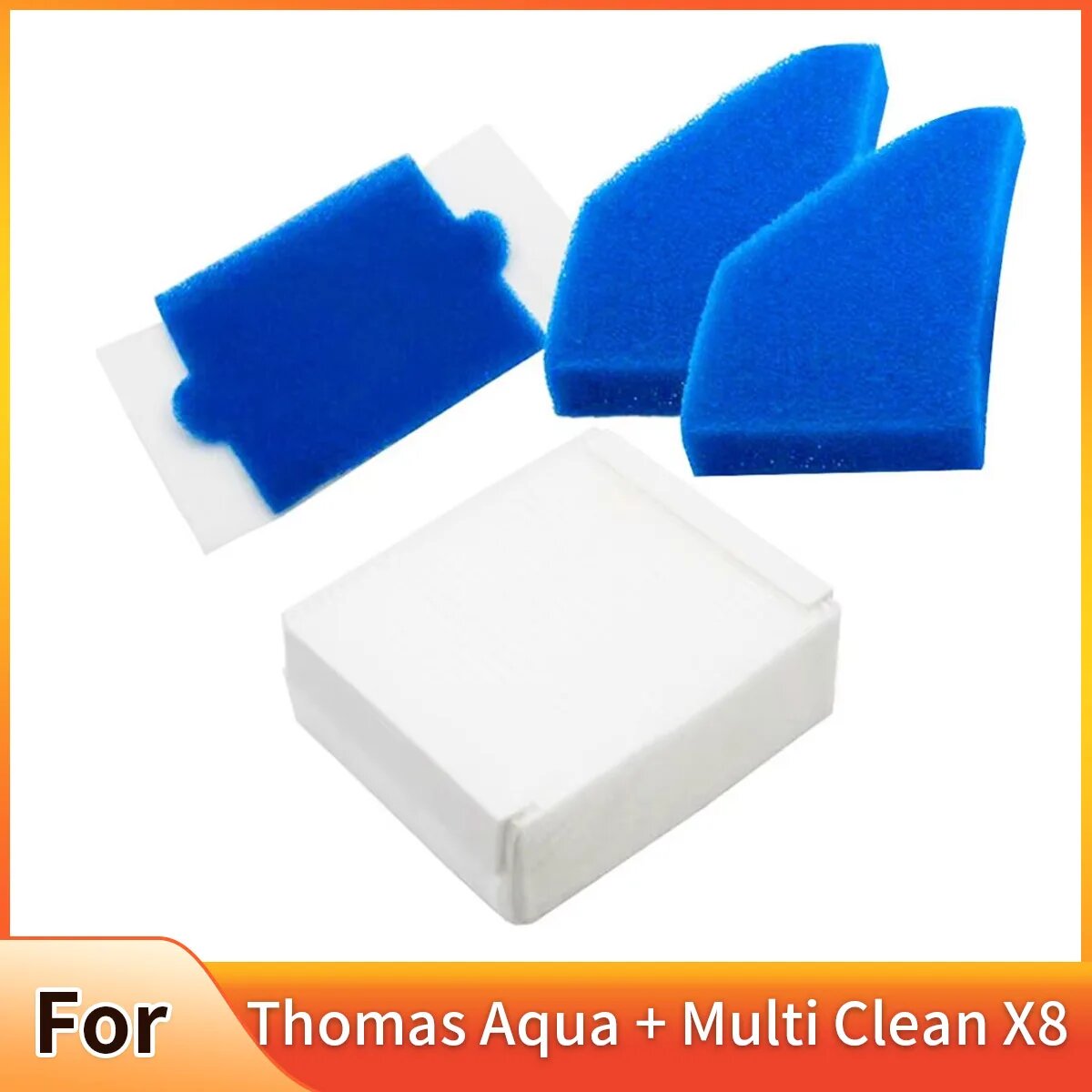 Фильтр набор BPfire для Thomas Aqua+ Multi Clean X8 Parquet, Aqua+ Pet & Family, Perfect Air Animal Pure As