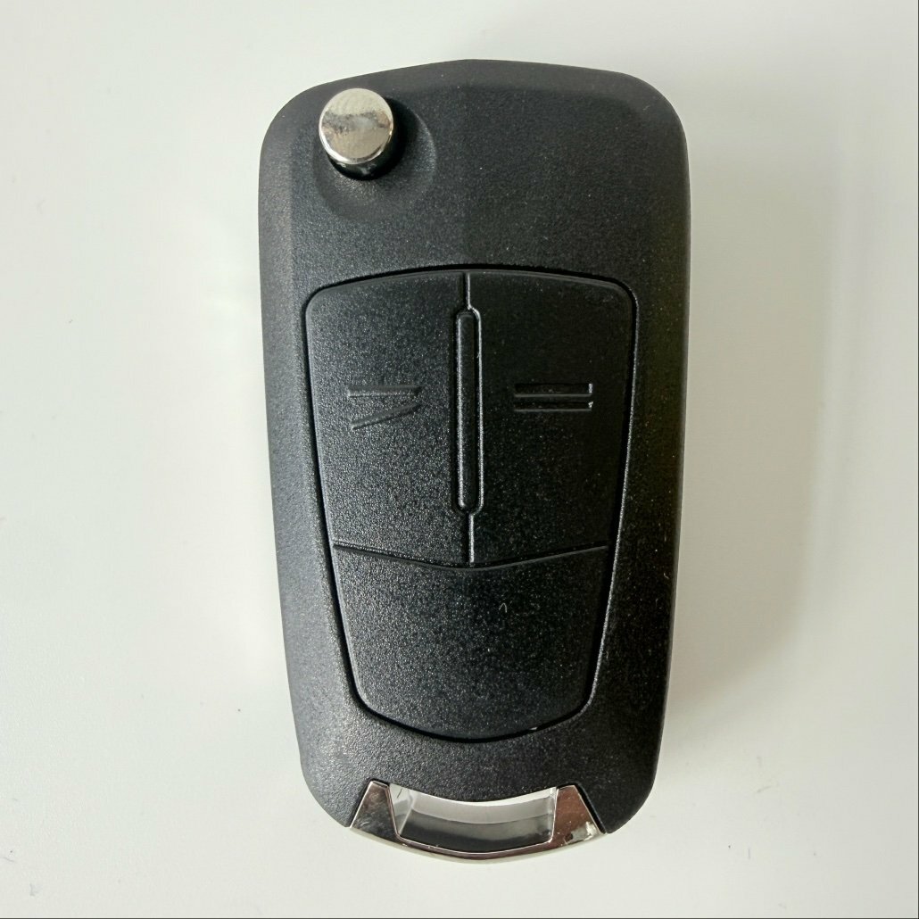 Корпус ключа Opel Astra, Corsa, Insignia, Meriva, Mokka, Zafira, FS-OP-17 2 кнопки HU43