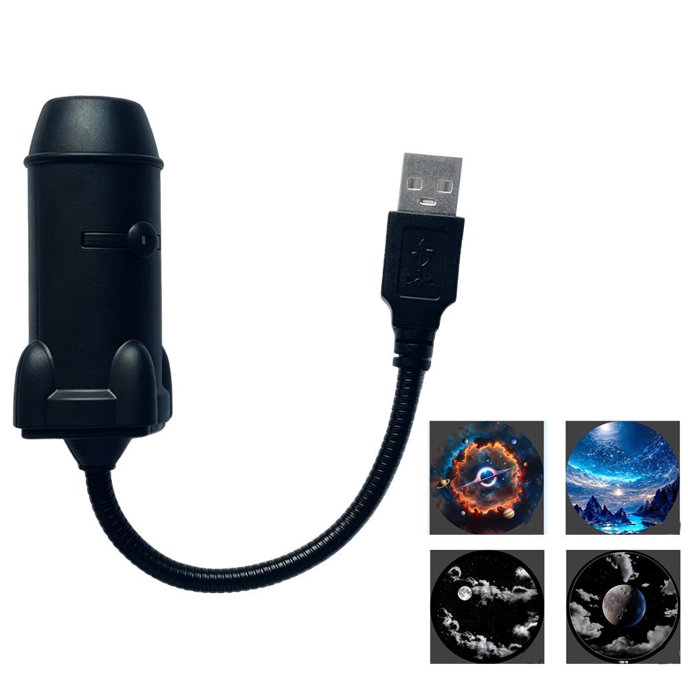 USB-проектор ночник, креативная проекционная лампа, для комнаты