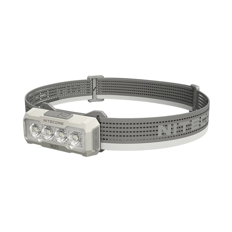 Фонарь-налобник Nitecore NU27 Snow White, многоцветный, IPX8, 1000 лм, для трейлраннинга, походов и кемпинга