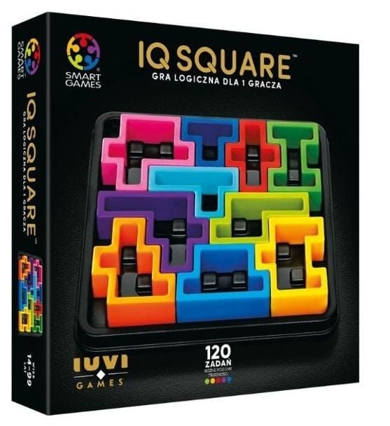 Головоломка Smart Games IQ Square Deluxe, разноцветный