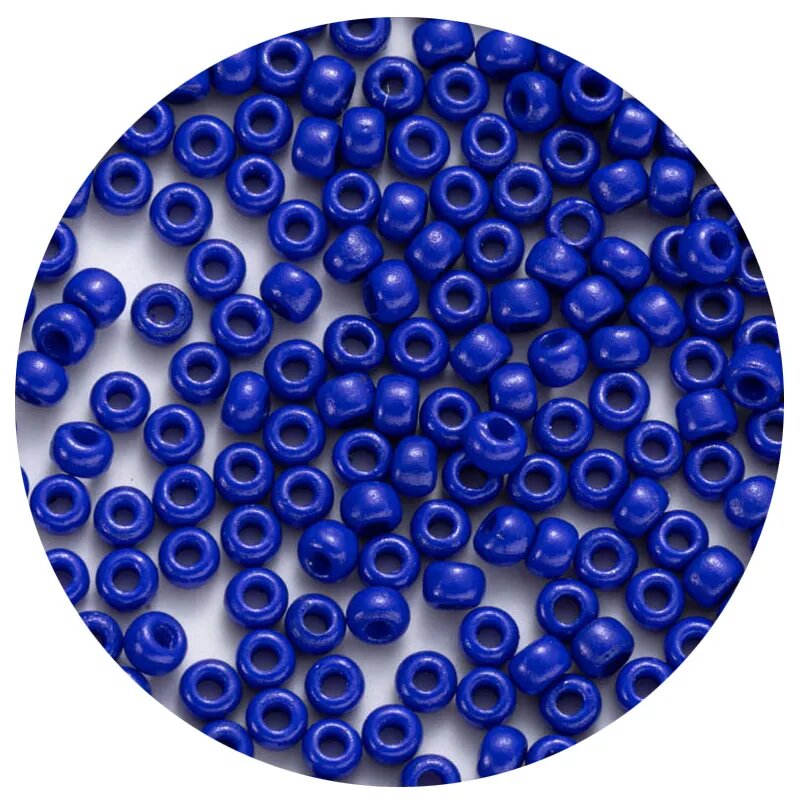 MrBeads японские стеклянные бусины 2,0 мм 10 г Синий, 10g, HTH-48