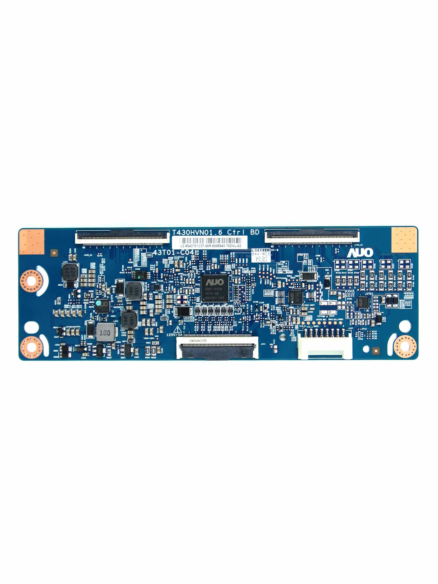 Плата T-CON T430HVN01.6 / 43T01-C04 для телевизора Samsung UE43N5000AU