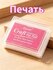 Штемпельная подушка, Печати и штампы, pink&1PCS, розовый, Расходные материалы