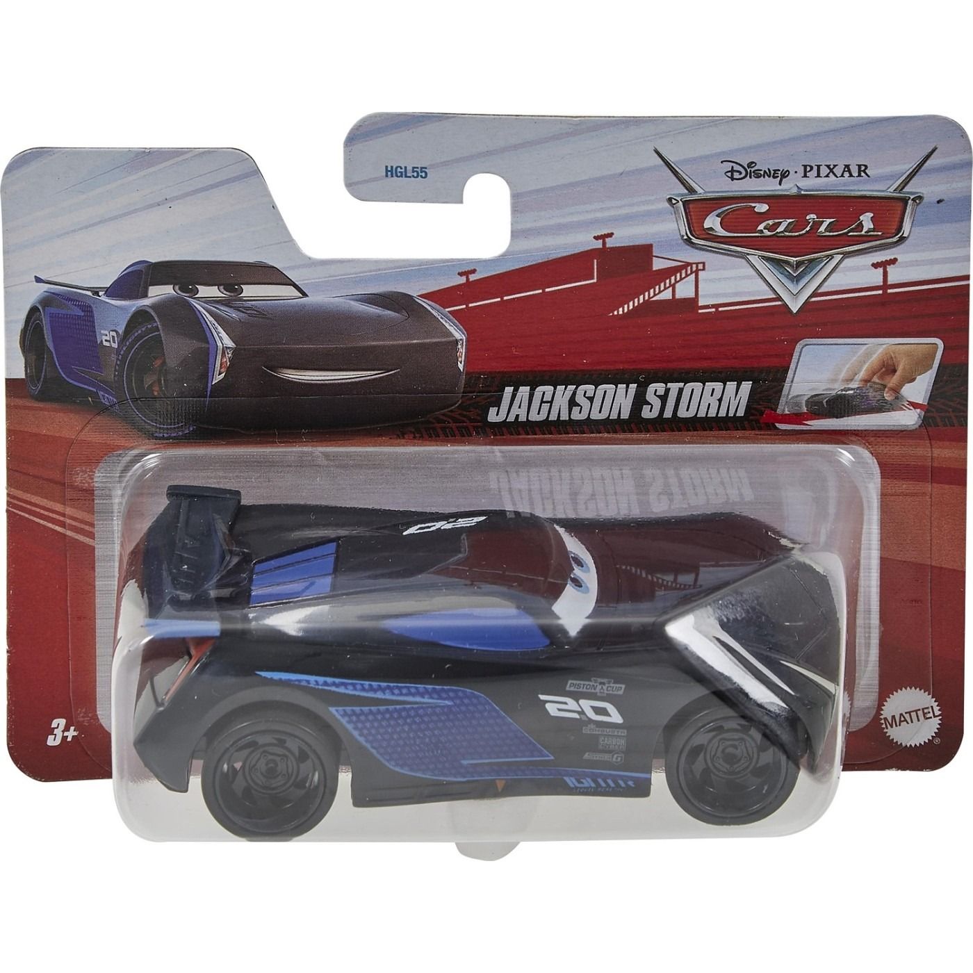 Машинка Cars Jackson Storm HGL51_HGL55