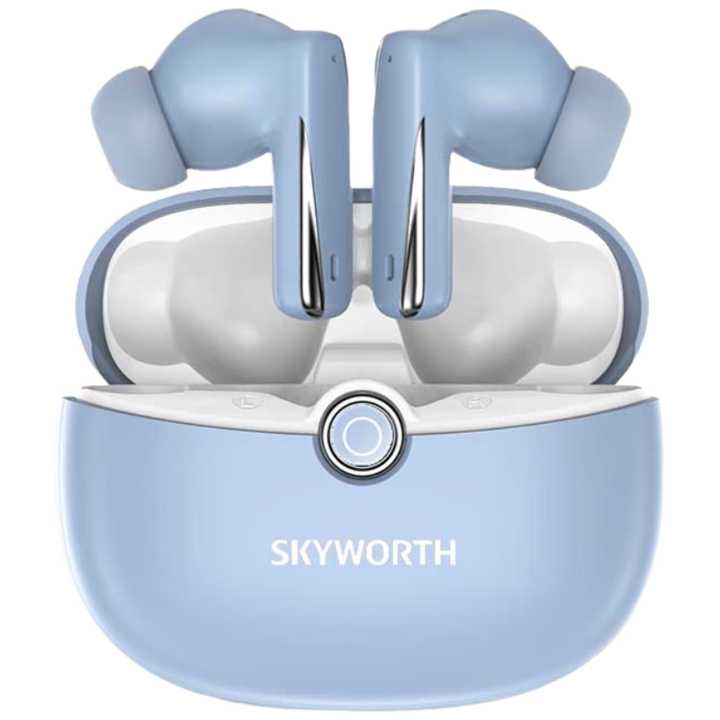 Skyworth T5 Lite Blue беспроводные наушники с шумоподавлением для спорта совместимые с iOS и Android Цвет：T5 Lite