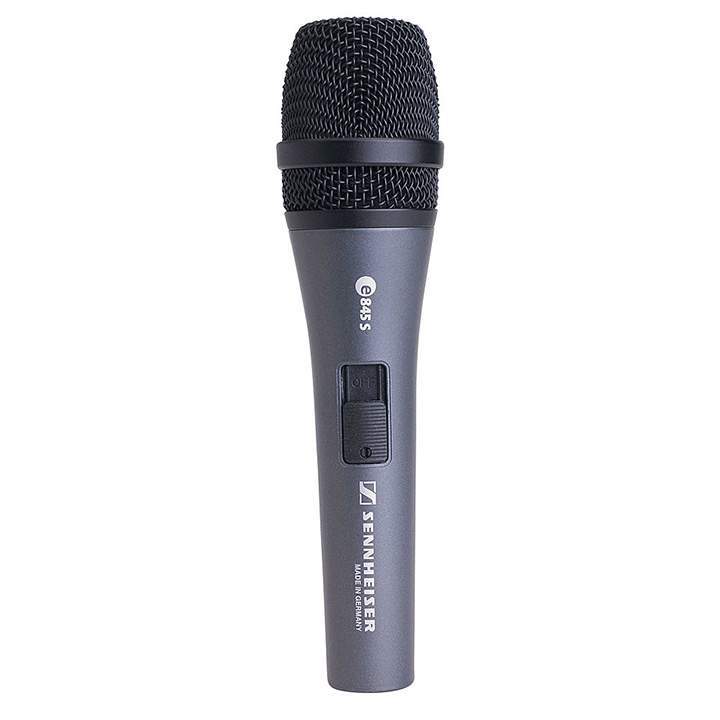 Динамический микрофон Sennheiser E 845-S, диаграмма направленности - суперкардиоида