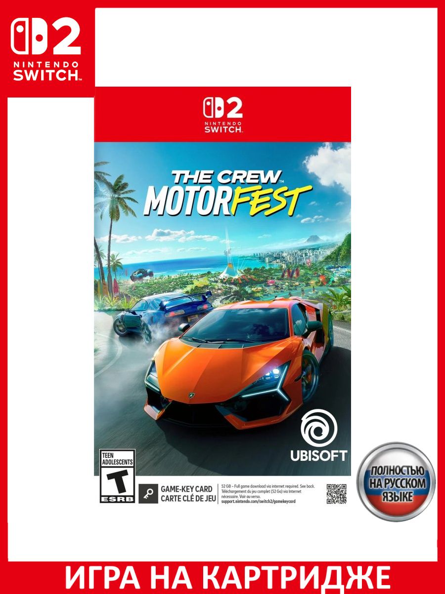 Игра The Crew Motorfest (Game-Key Card) Русская Версия (Switch 2)