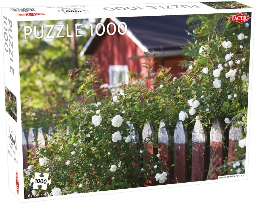 Пазл Tactic Around the World, Northern Stars, Finnish Summer Cottage, 1000 деталей, 67x48 см