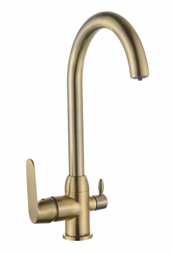 Смеситель Diadonna D82-446118G матовое золото