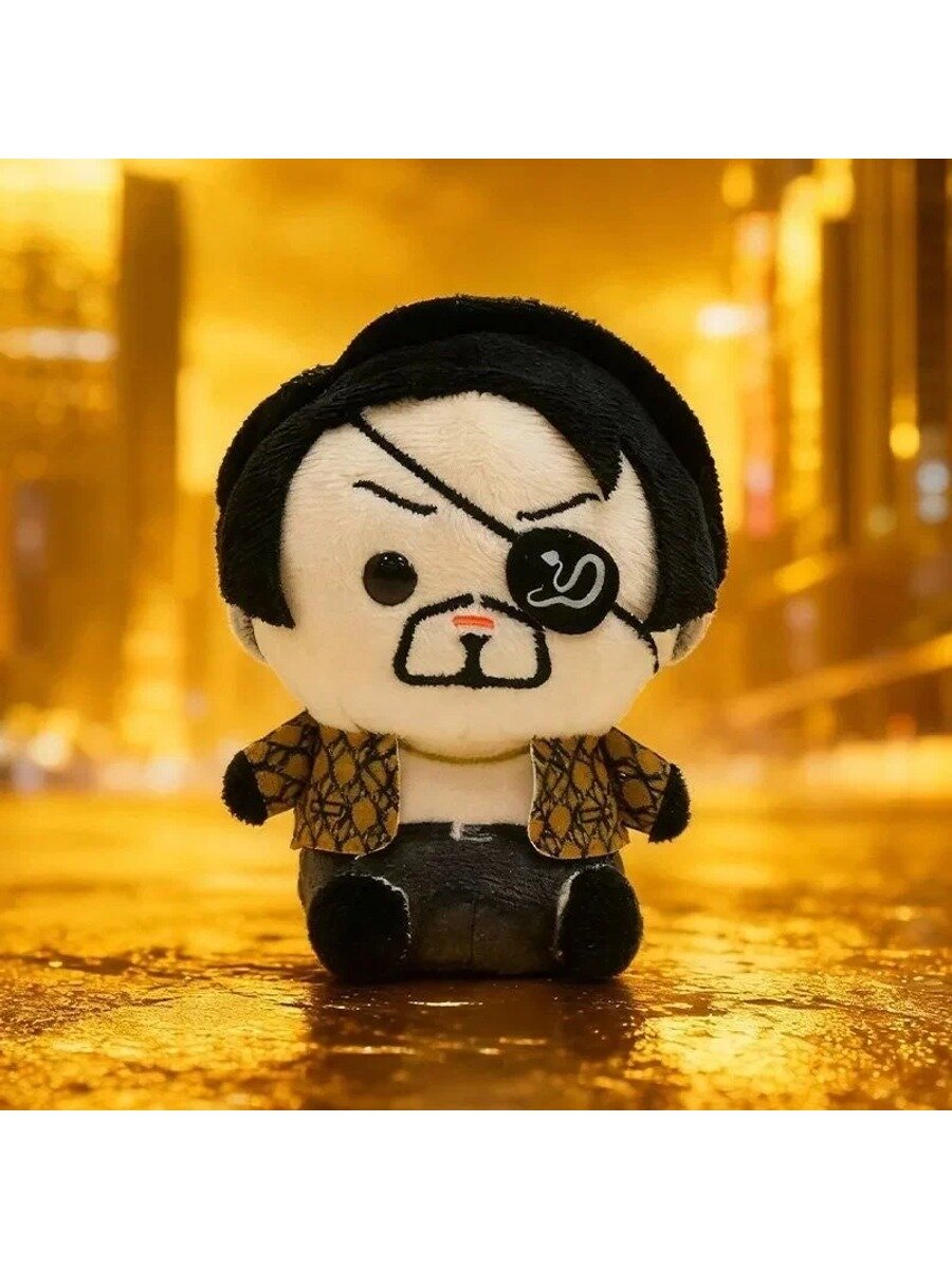 Игрушка мягкая аниме Yakuza: Dead Souls Majima Goro плюшевая игрушка 10 cm