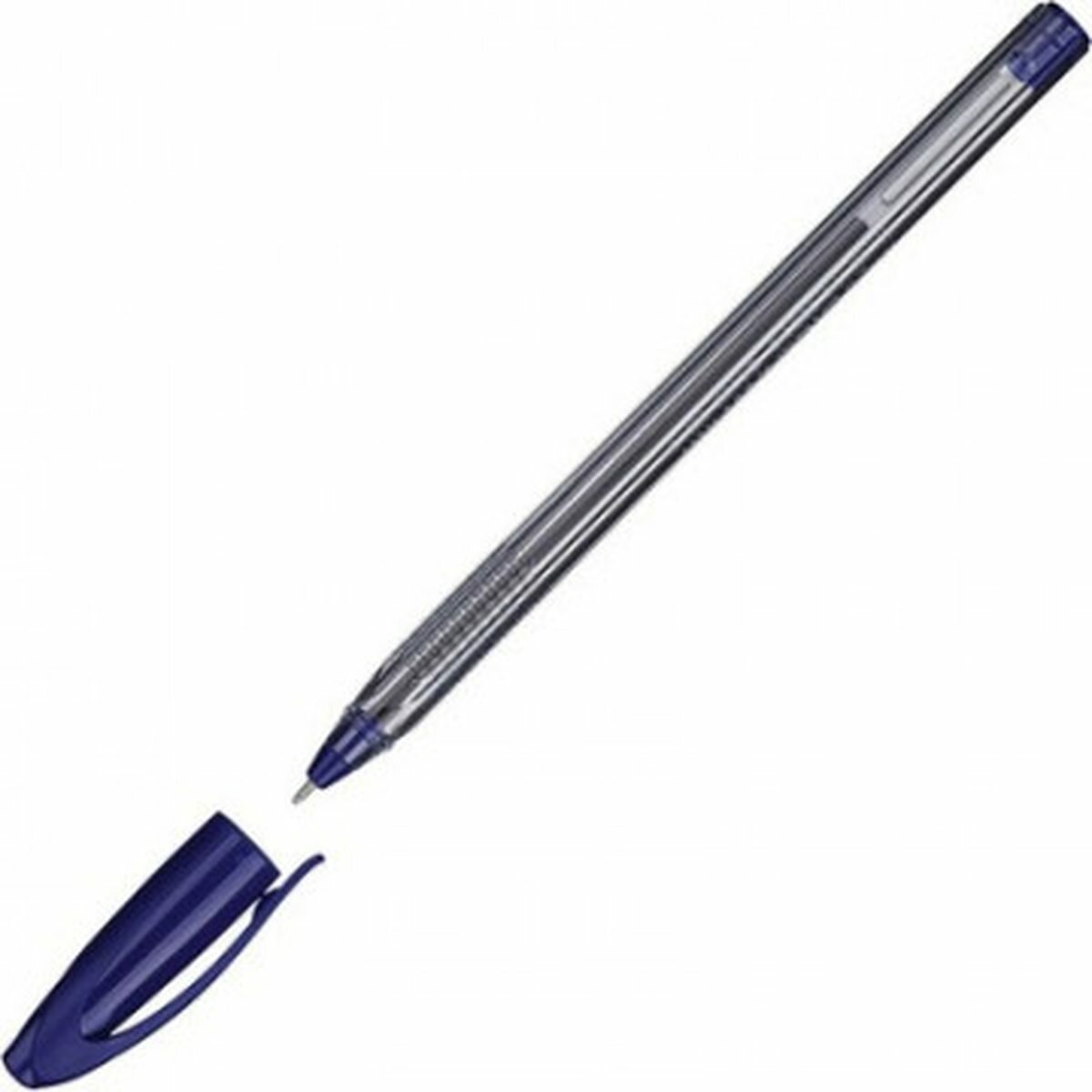 Ручка шариковая Attache Trio (0.5мм, синяя, масляная основа), 500шт.