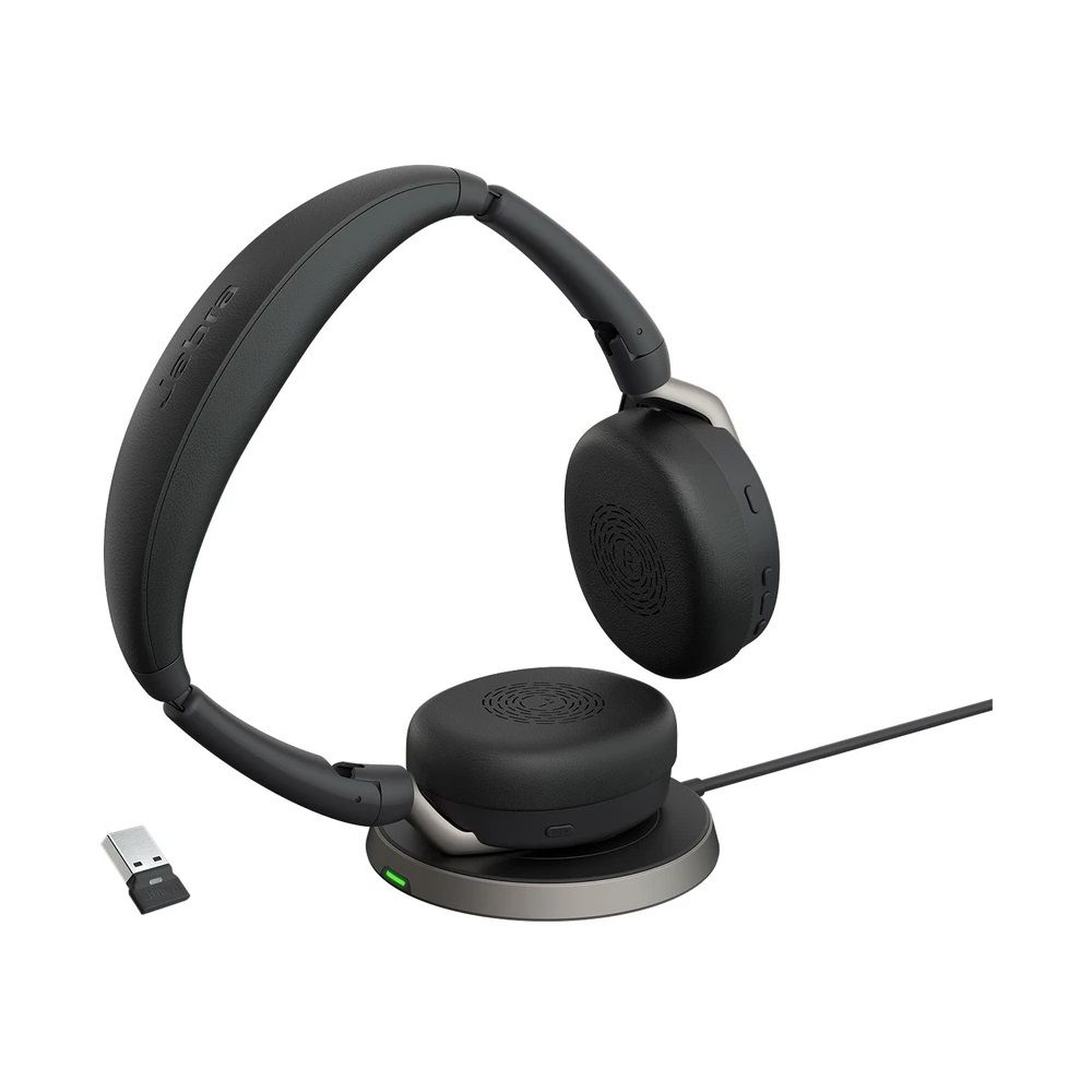 Беспроводная гарнитура Jabra Evolve2 65 Flex, Link380a MS Stereo, Wireless Charging (PN: 26699-999-989)