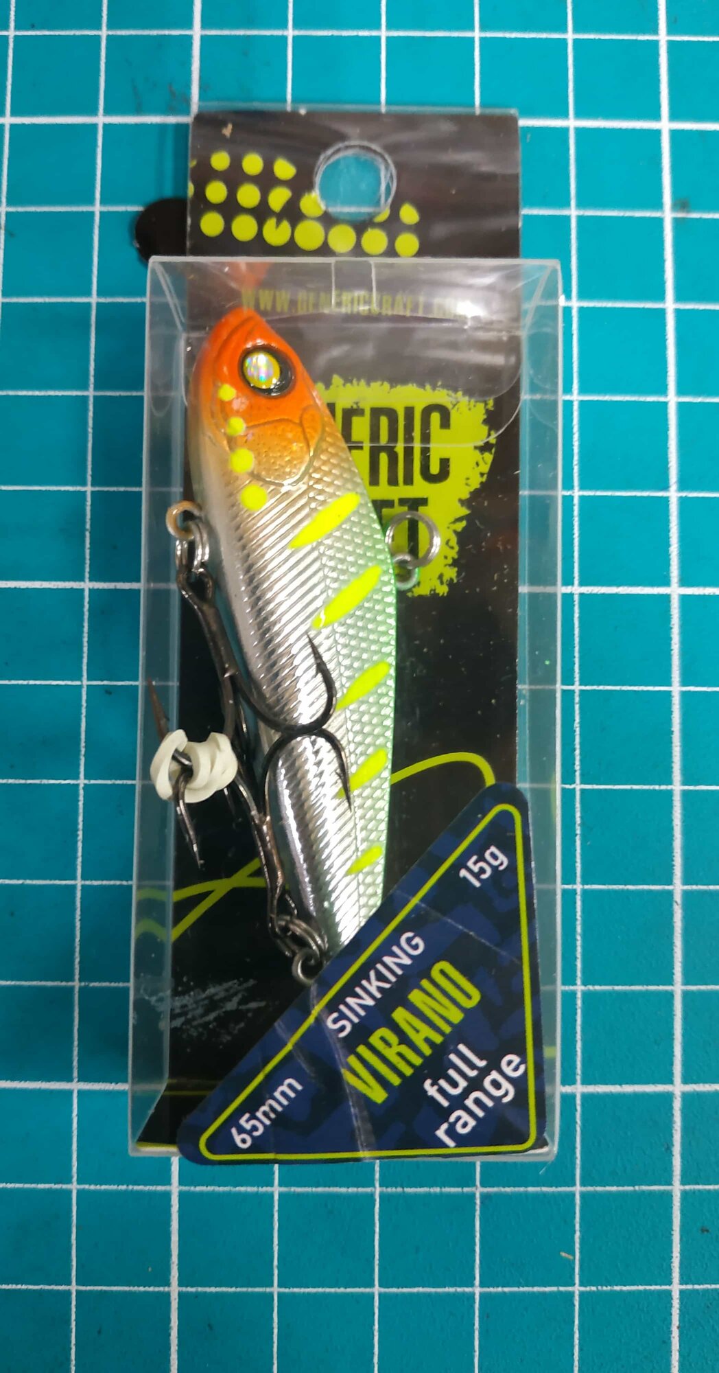 Виб Generic Craft Virano 65S, 6.5см, 15г, цв.509, тонущий, арт. 313166