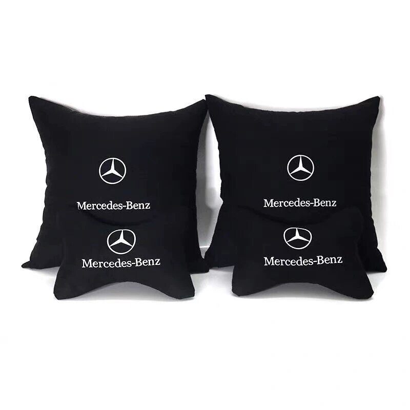 Набор из 4 черных сиденьев Mercedes-Benz для комфортного вождения