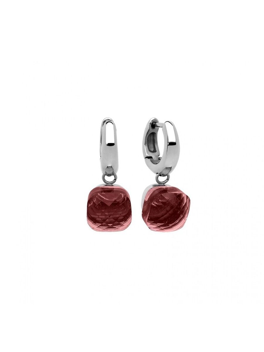 Серьги Qudo, кристалл, хрусталь, кристаллы Swarovski
