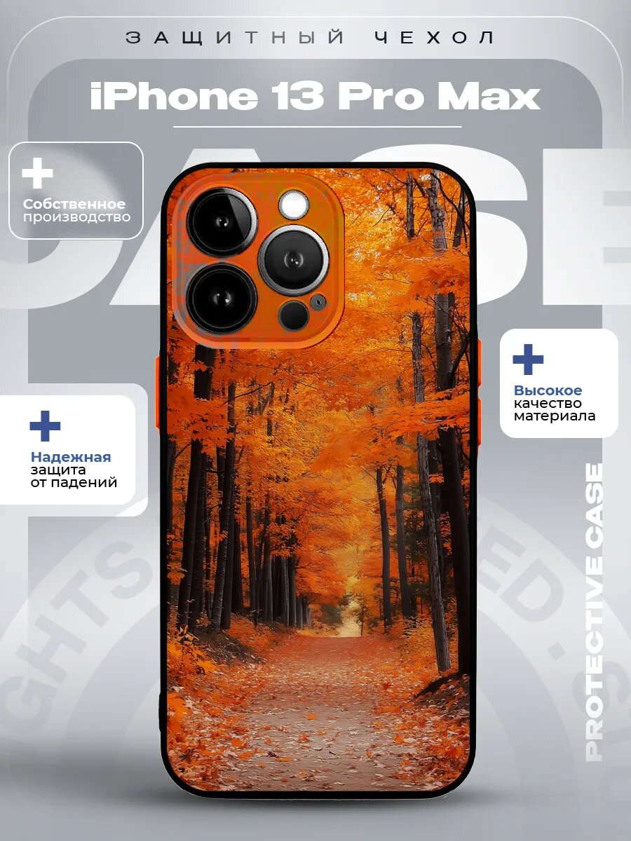 Чехол на iPhone 13 Pro Max с принтом Осень