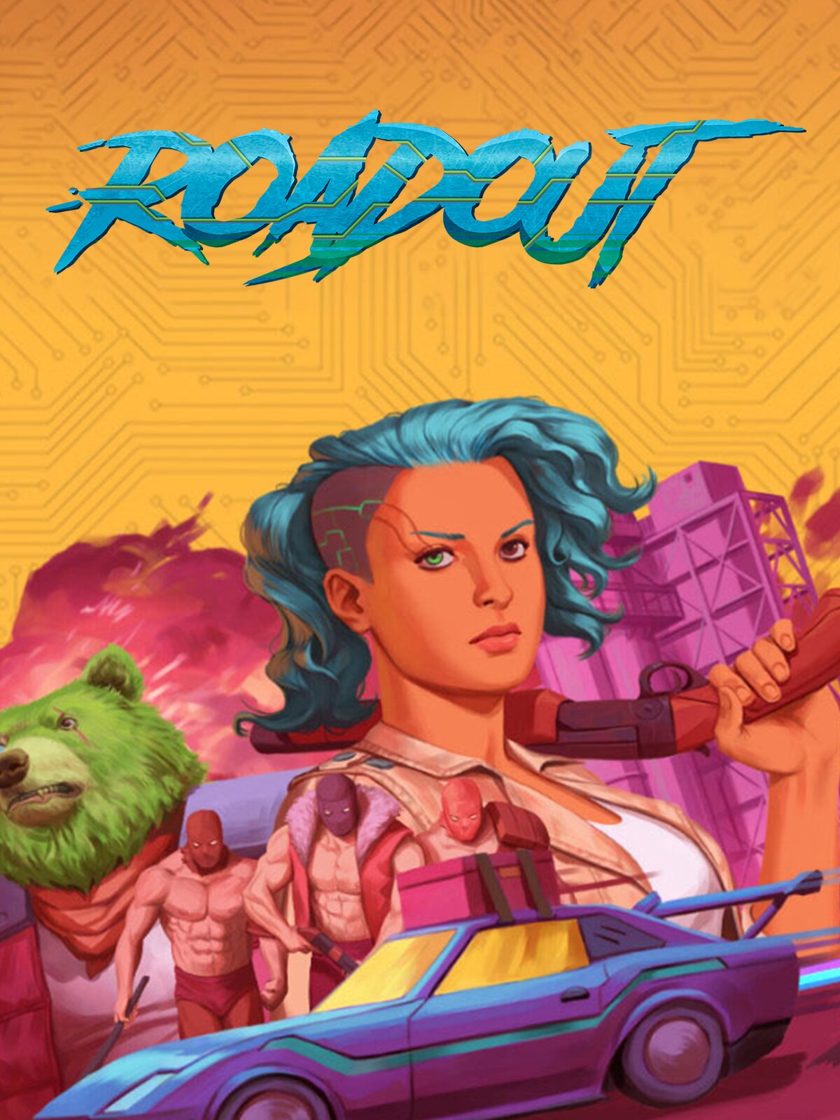 Игра RoadOut, ключ активации Steam, PC, Dangen Entertainment, на английском, 16+, цифровая версия