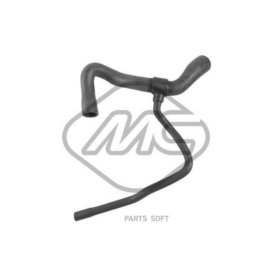 Патрубок радиатора OPEL CORSA D от официального дистрибьютора, METALCAUCHO, артикул 07490