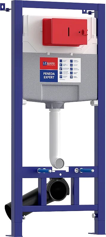 Инсталляция для унитаза Lemark Peneda Expert 9812002 50 см, крепление к стене/к полу