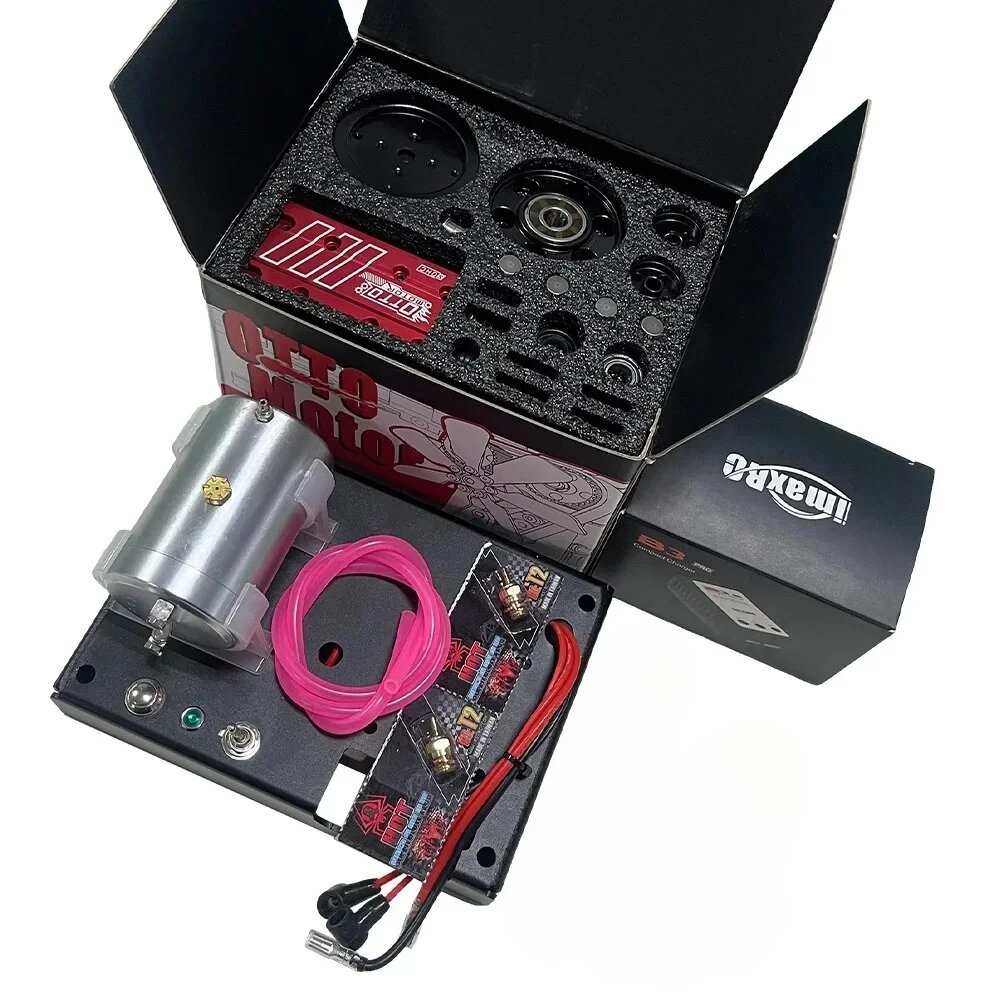 Набор для запуска двигателя TOYAN FS-L200AC, Base and engine