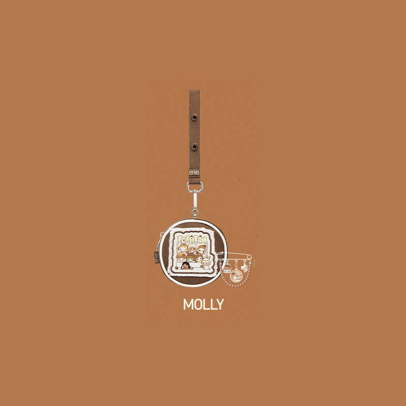 POP MART Bubble Mole Coffee Factory Series MOLLY Слепок игрушка, подтверждено после распаковки, коллекционная фигурка