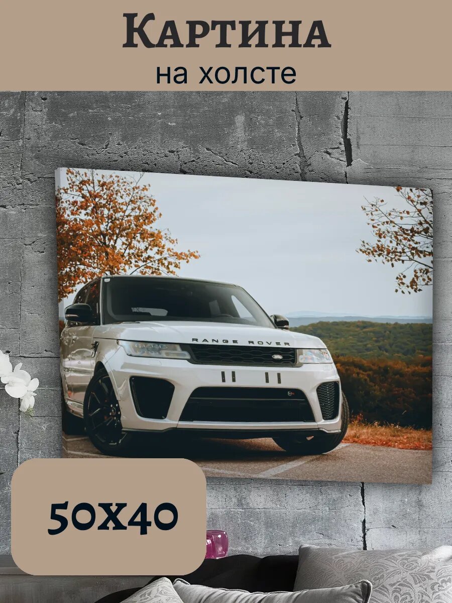 Картина Рендж Ровер Range Rover 40x50 sport 40x50