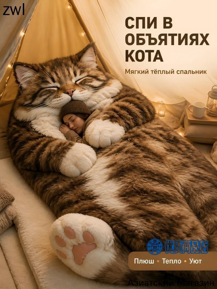 Спальный мешок, 175 см