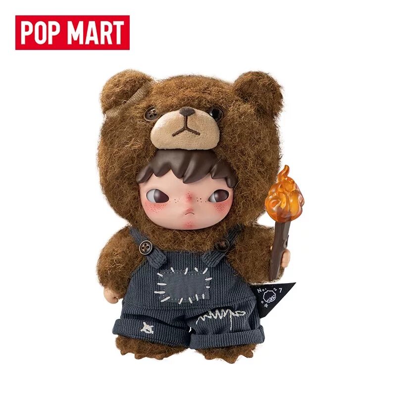 Popmart Хироно Living Wild Борьба за радость Хэллоуин Коллекционная фигурка игрушка Официальный