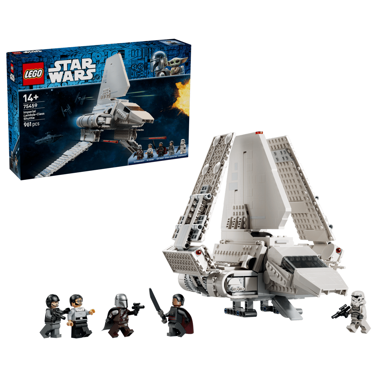 Конструктор LEGO Star Wars Имперский шаттл 75459, 961 деталь, от 14 лет