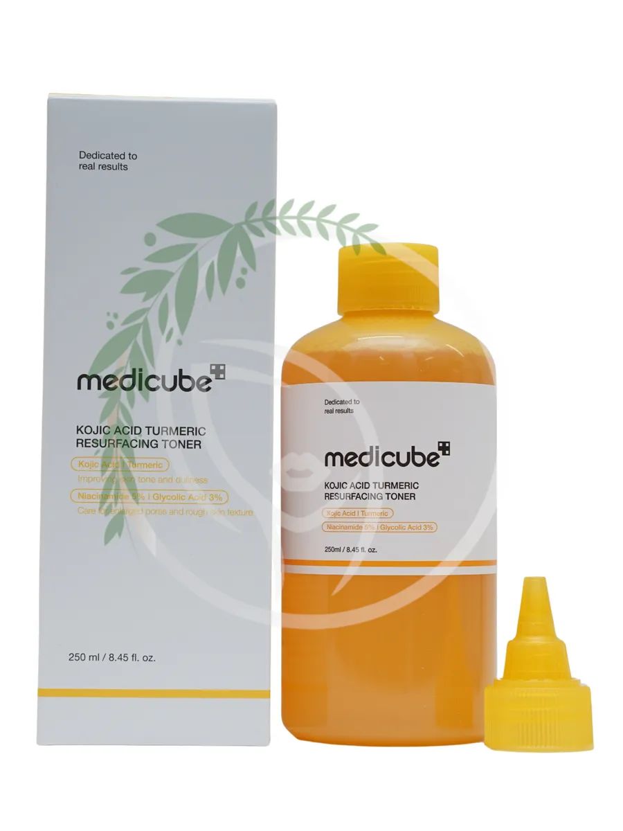 Medicube Отшелушивающий тонер Kojic Acid Turmeric Resurfacing Toner 250ml