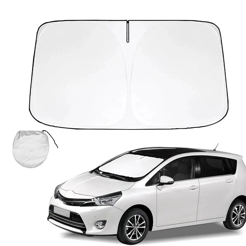 Солнцезащитный козырек для Toyota Corolla Verso, складной, защищает от УФ-лучей, сохраняет прохладу в салоне автомобиля