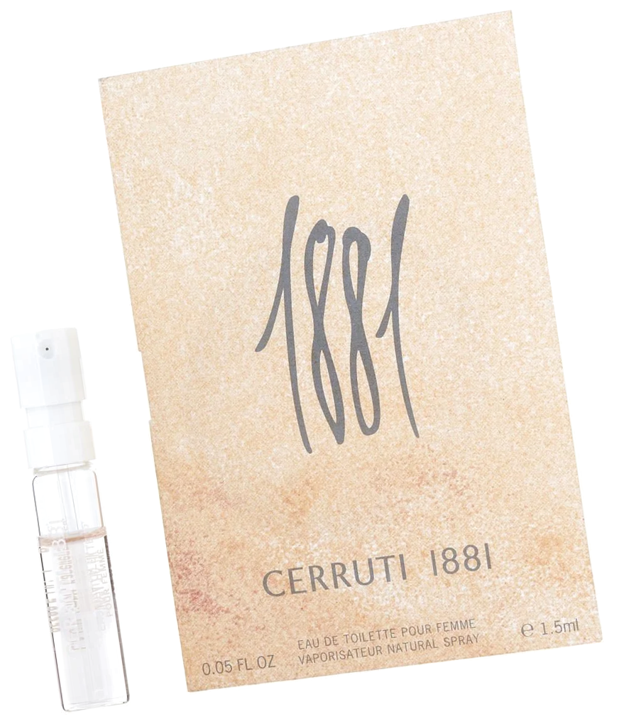 Мини-версия аромата Cerruti Cerruti 1881 1.5 / Туалетная вода Черутти 1881 пробник / Сэмпл парфюма