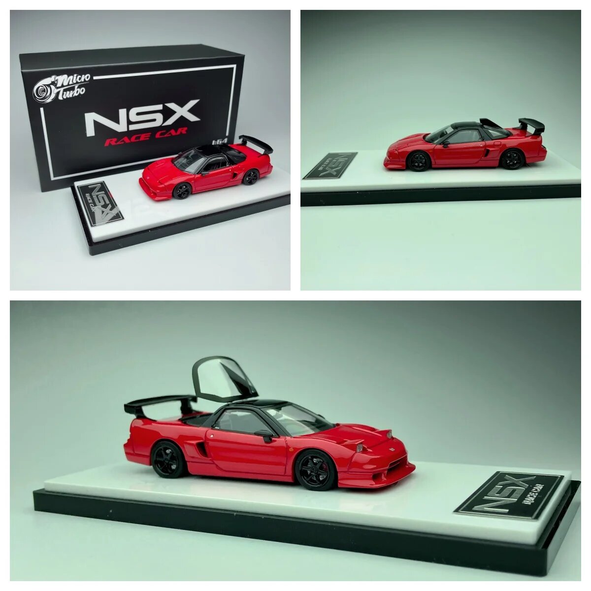 Модель автомобиля Micro Turbo 1/64 NSX NA1