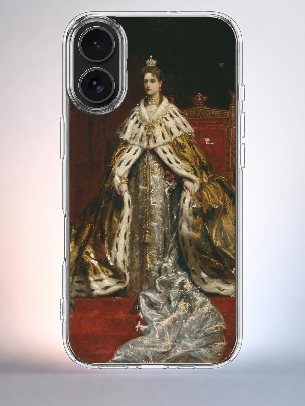 Чехол iPhone 16 Королева в Y2K Indie Sleaze