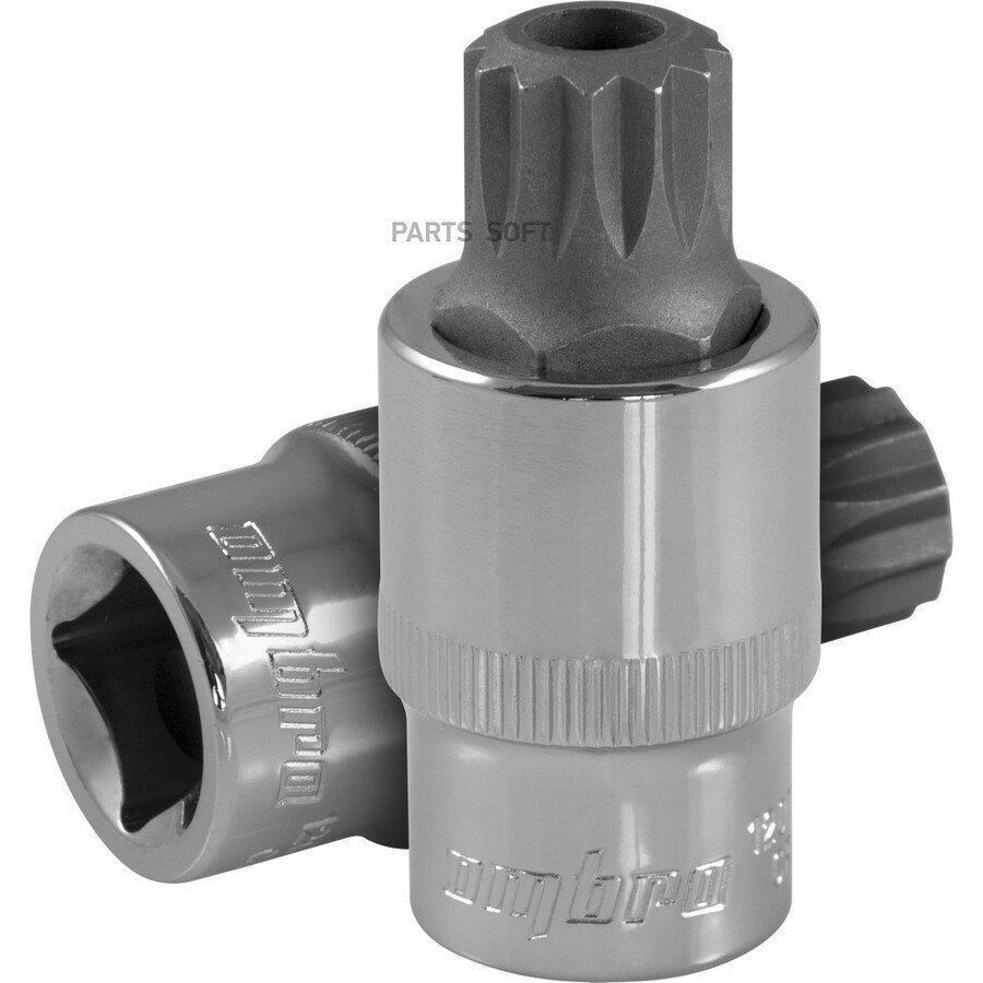 Насадка торцевая 1/2"DR с вставкой-битой TAMPERPROOF SPLINE, M16H OMBRA OMBRA 120716T | цена за 1 шт